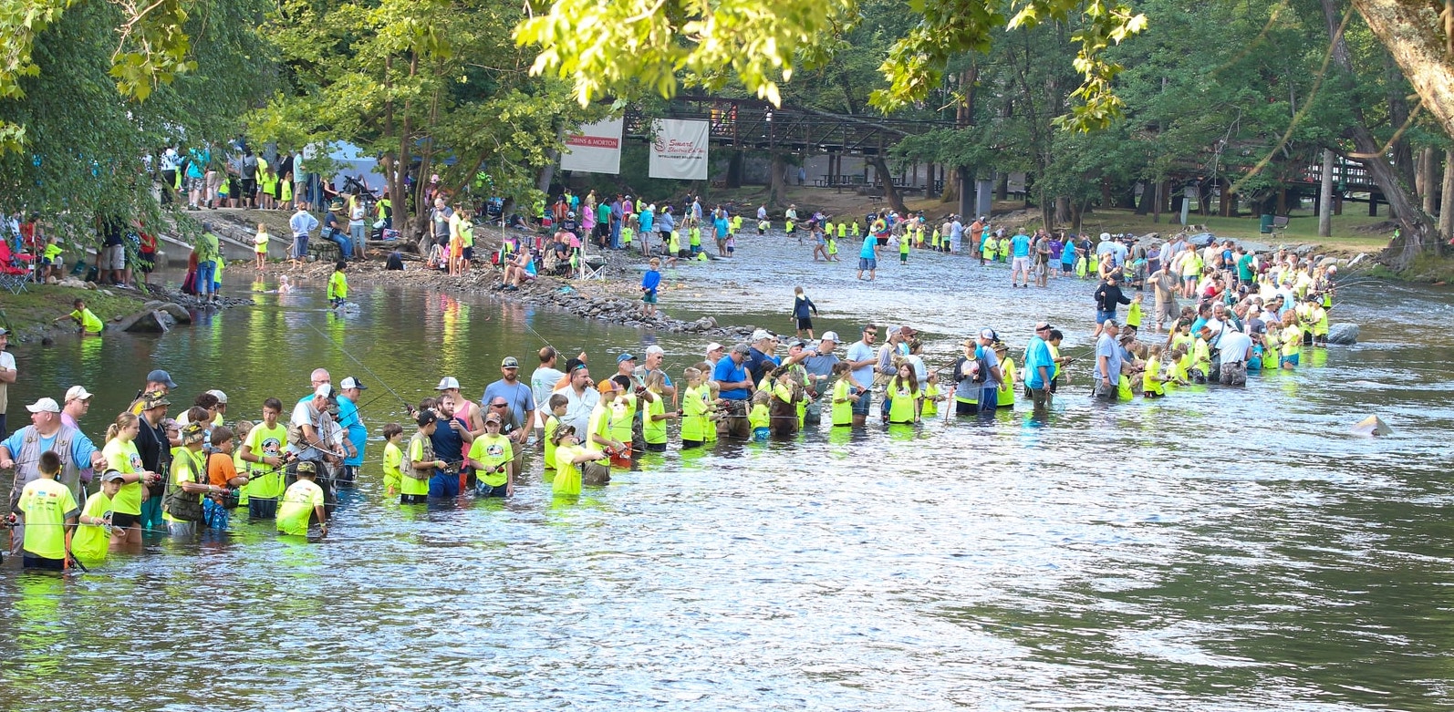 Talking Trees Children's Trout Fishing Derby - Eastern Band of Cherokee ...